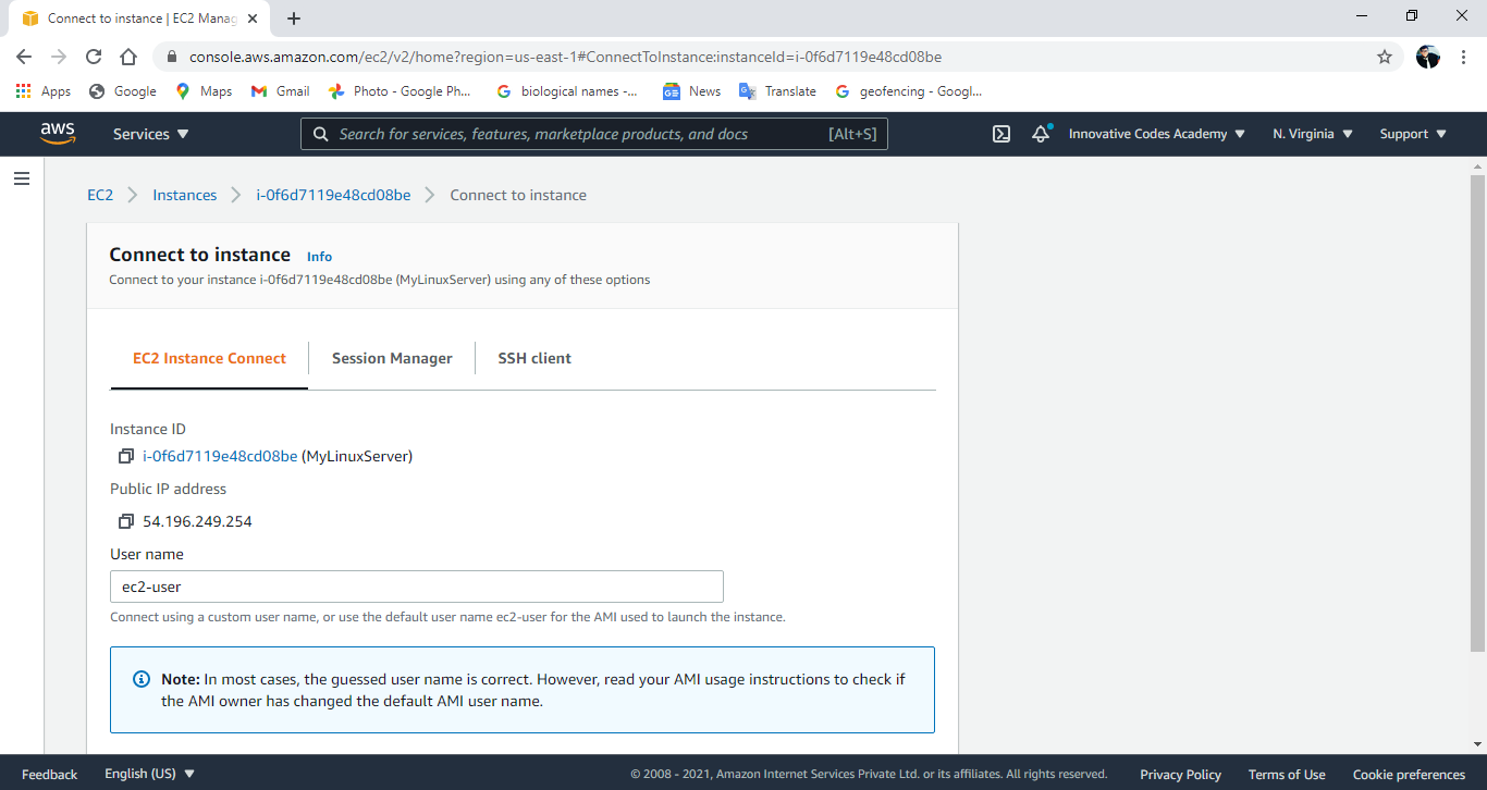 How To Create Linux 2 Instance In Aws Cloud Virtual System 5563