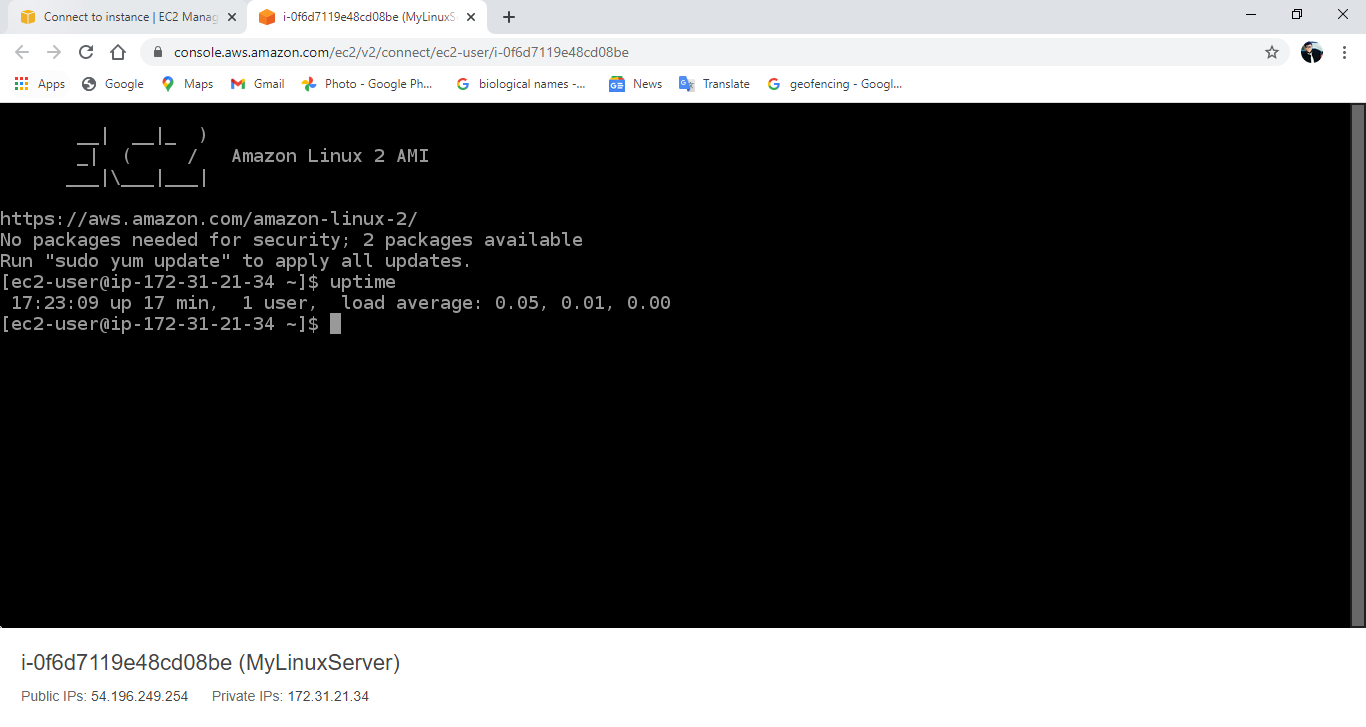 How To Create Linux 2 Instance In Aws Cloud Virtual System 0618
