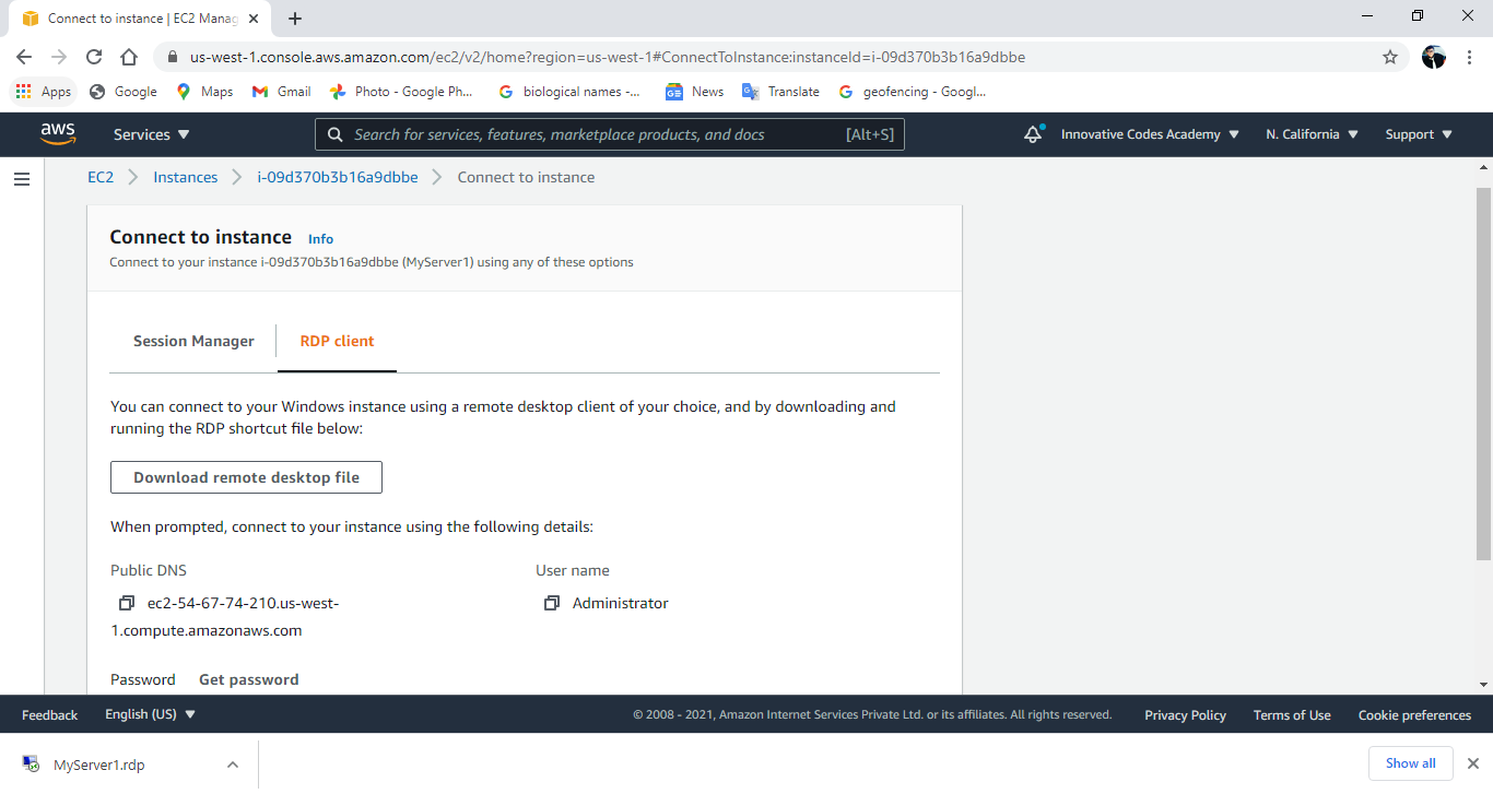 How To Create Windows Instance In Aws Cloud Innovative Codes Academy