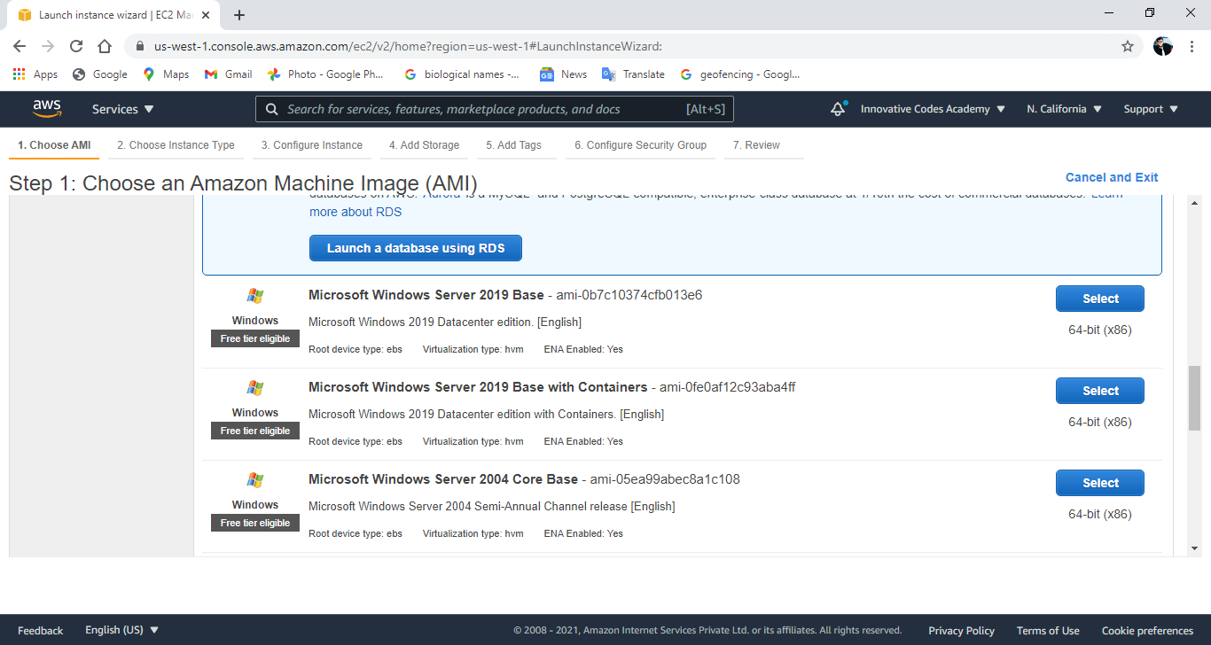 How To Create Windows Instance In Aws Cloud Innovative Codes Academy