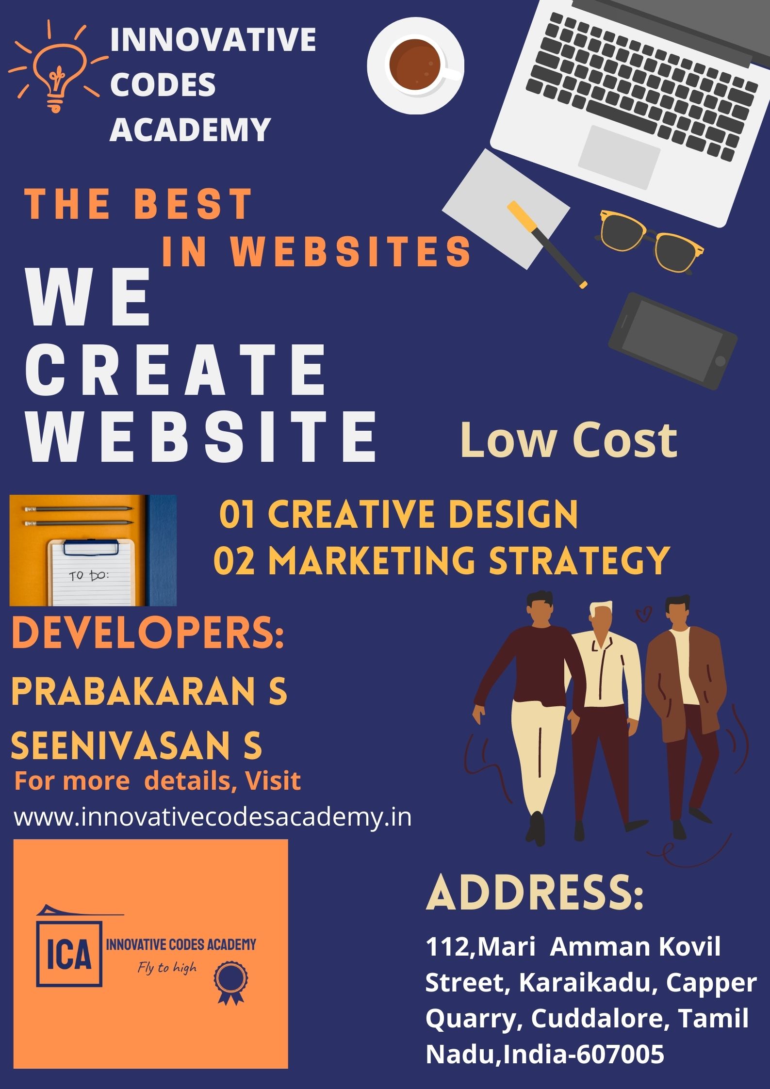 Innovative Codes Academy Website Development For Beginners With Low Cost Innovative Codes Academy